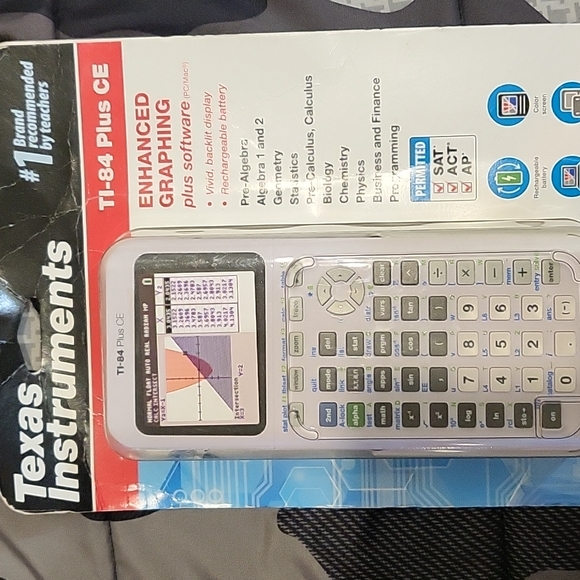 Texas Instruments | Other | Texas Instruments Ti84 Plus Ce Enhanced ...